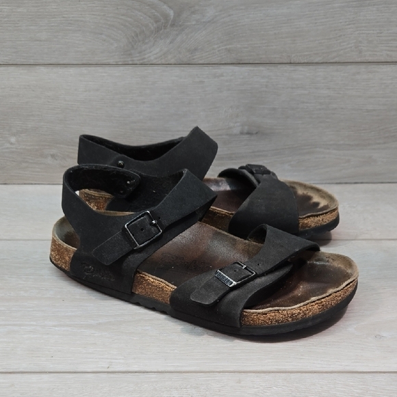 Birkenstock | Shoes | Birkis By Birkenstock Women Ankle Leather Flats ...